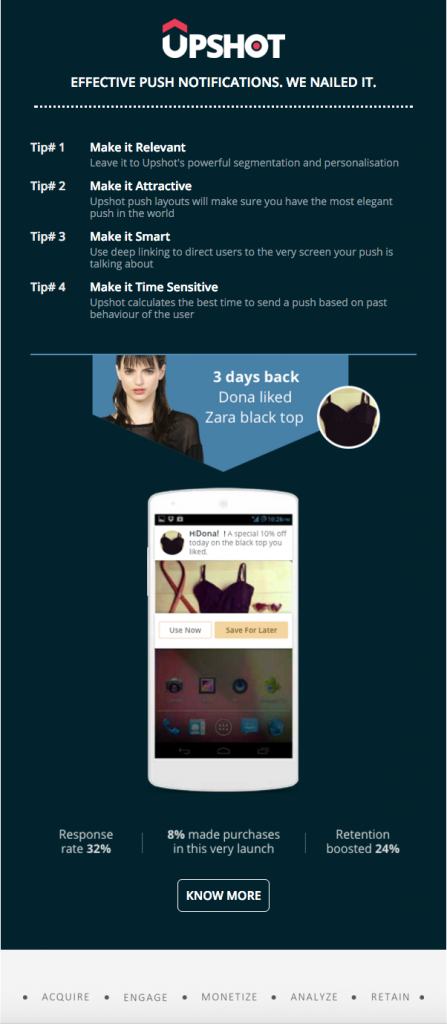 Push Notifications - Using them the right way | Upshot.ai