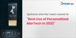 Upshot.ai wins the FuTech award for "Best Use of Personalized MarTech ...