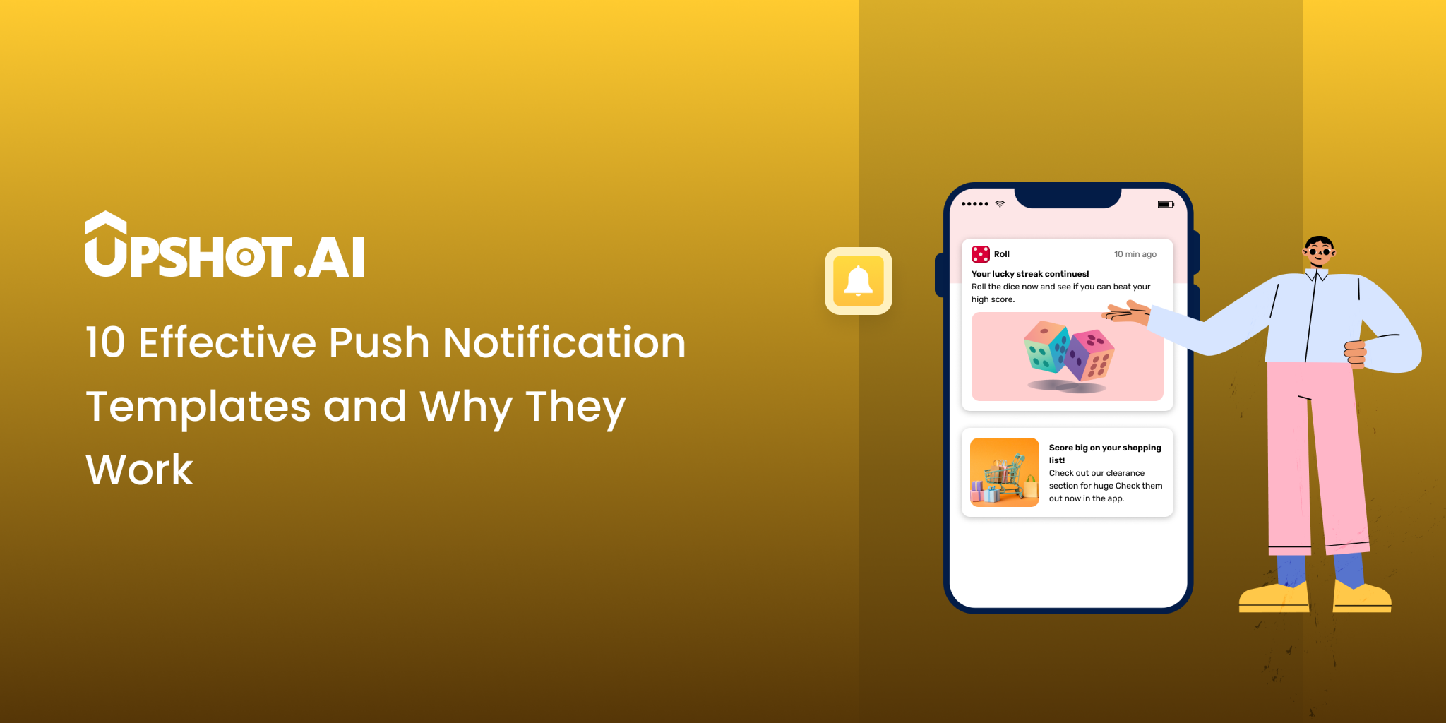 10 Effective Push Notification Templates And Why They Work Upshot Ai